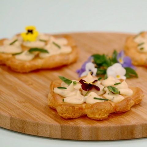 Fleurs au fromage | David Giuliano Contes & Cuisine